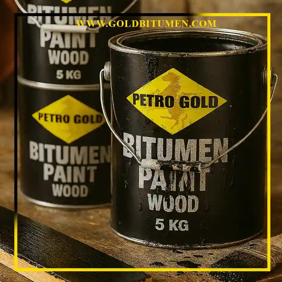 Bitumen Paint for Wood | Waterproof Coating in Iran Best Price