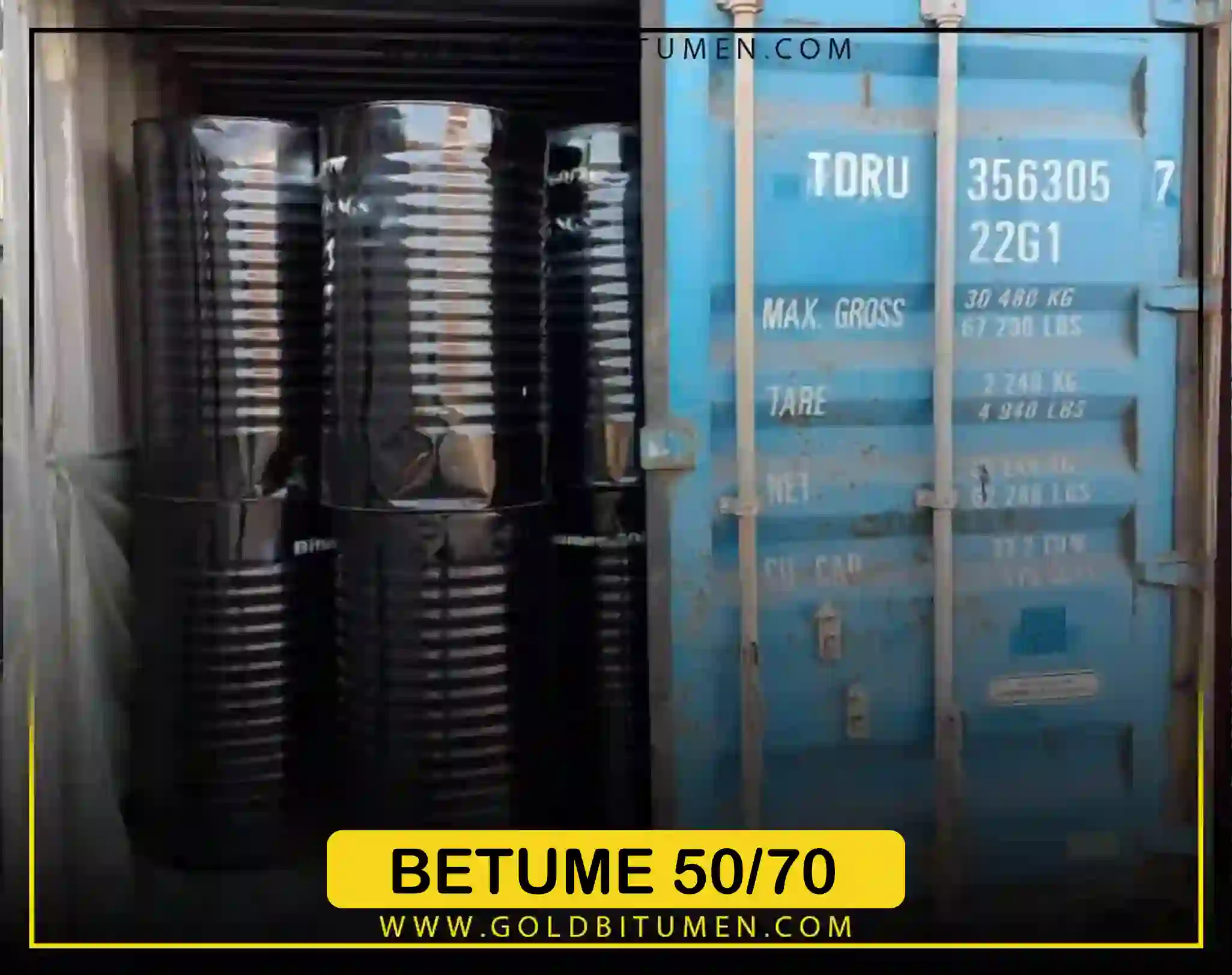 Betume 50/70 a Granel, Tambores e Big Bags