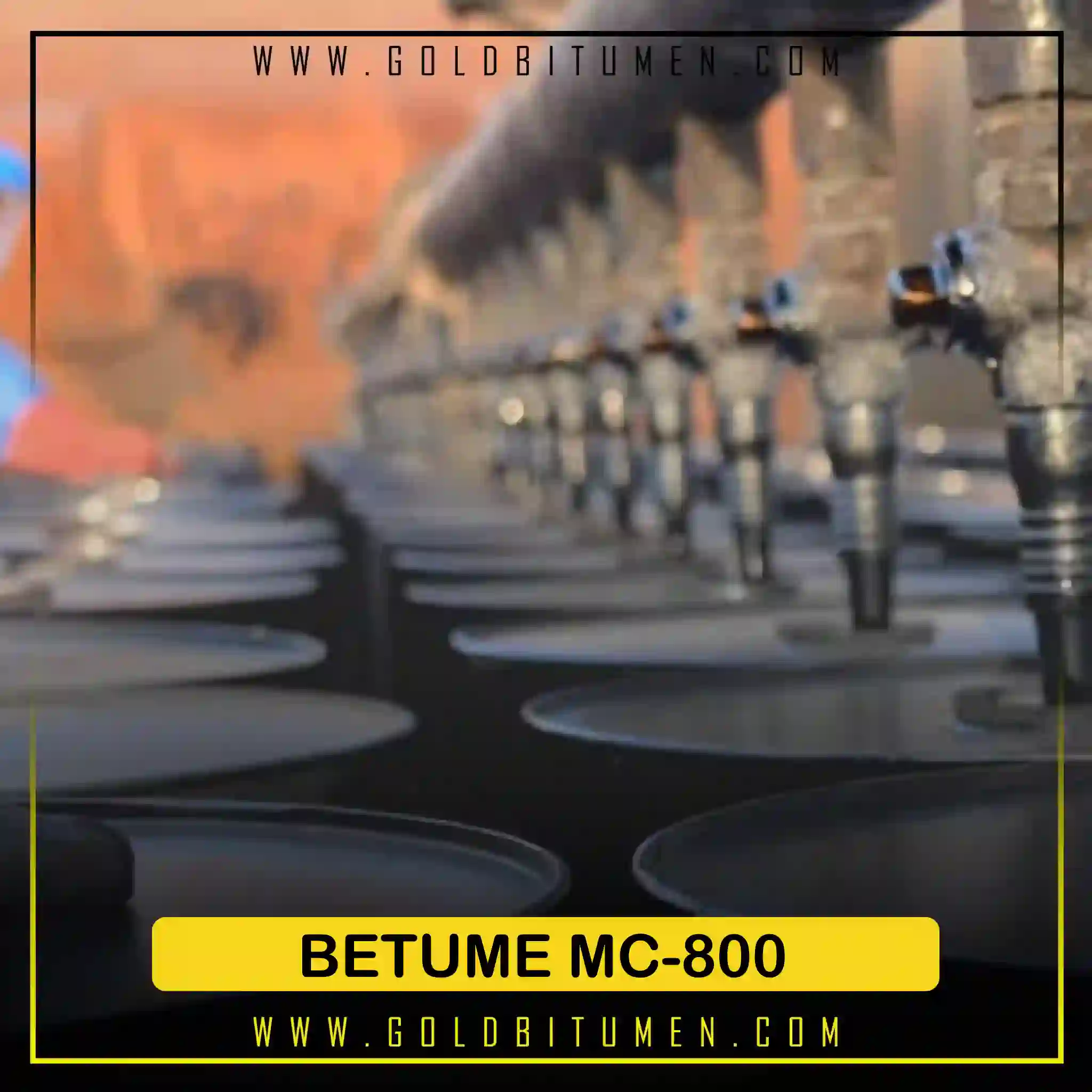Betume MC-800 de Alta Qualidade | Exportado pela Fábrica